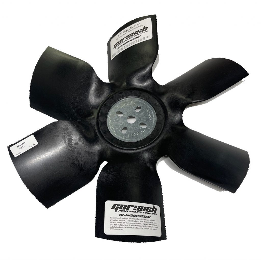 Gorsuch Performance Solutions 17″ 6-Blade Fan – Dirt Track Supply